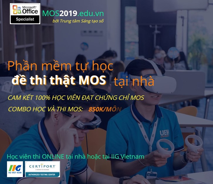 Tự học và thi MOS phiên bản 2019/365, phiên bản 2016